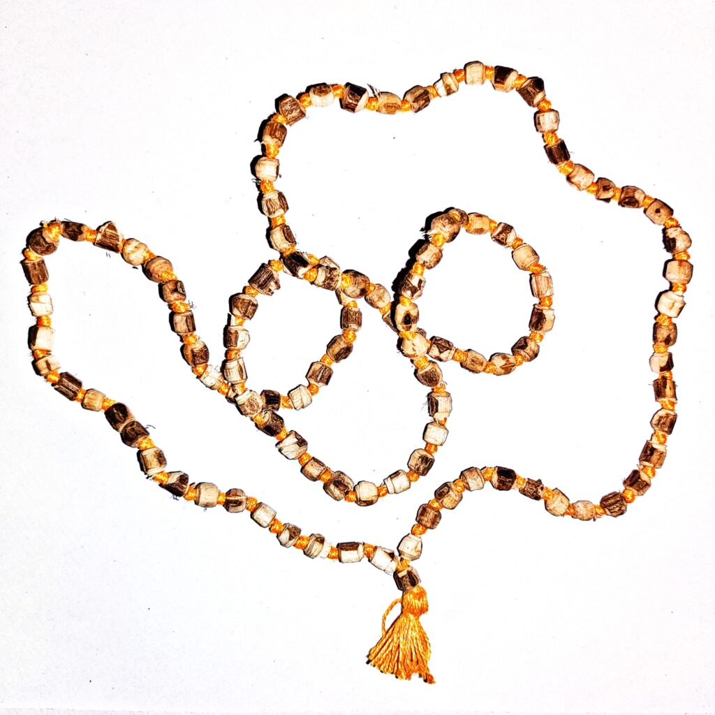 Tulsi Mala Original (108 Beads) for Pooja and Wearing for Men and Women ...